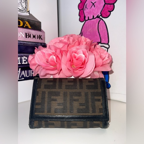 Bags | Authentic Fendi Compact Wallet | Poshmark